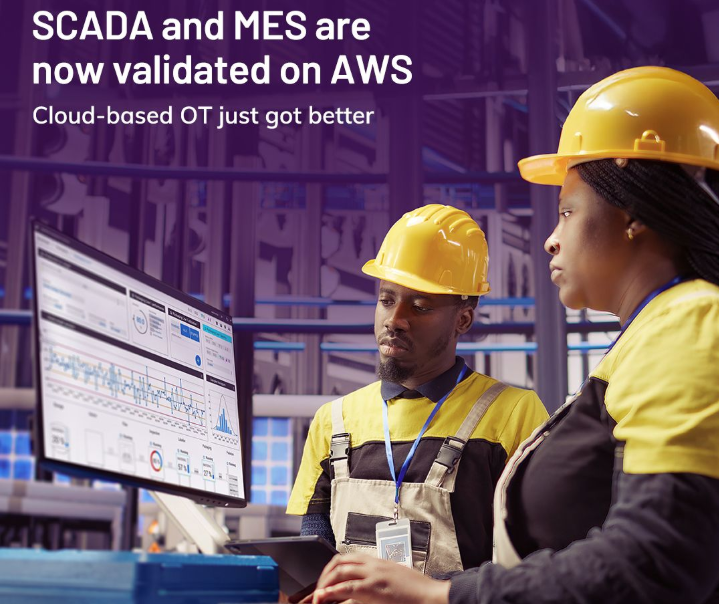 AVEVA valide son logiciel SCADA et MES sur AWS